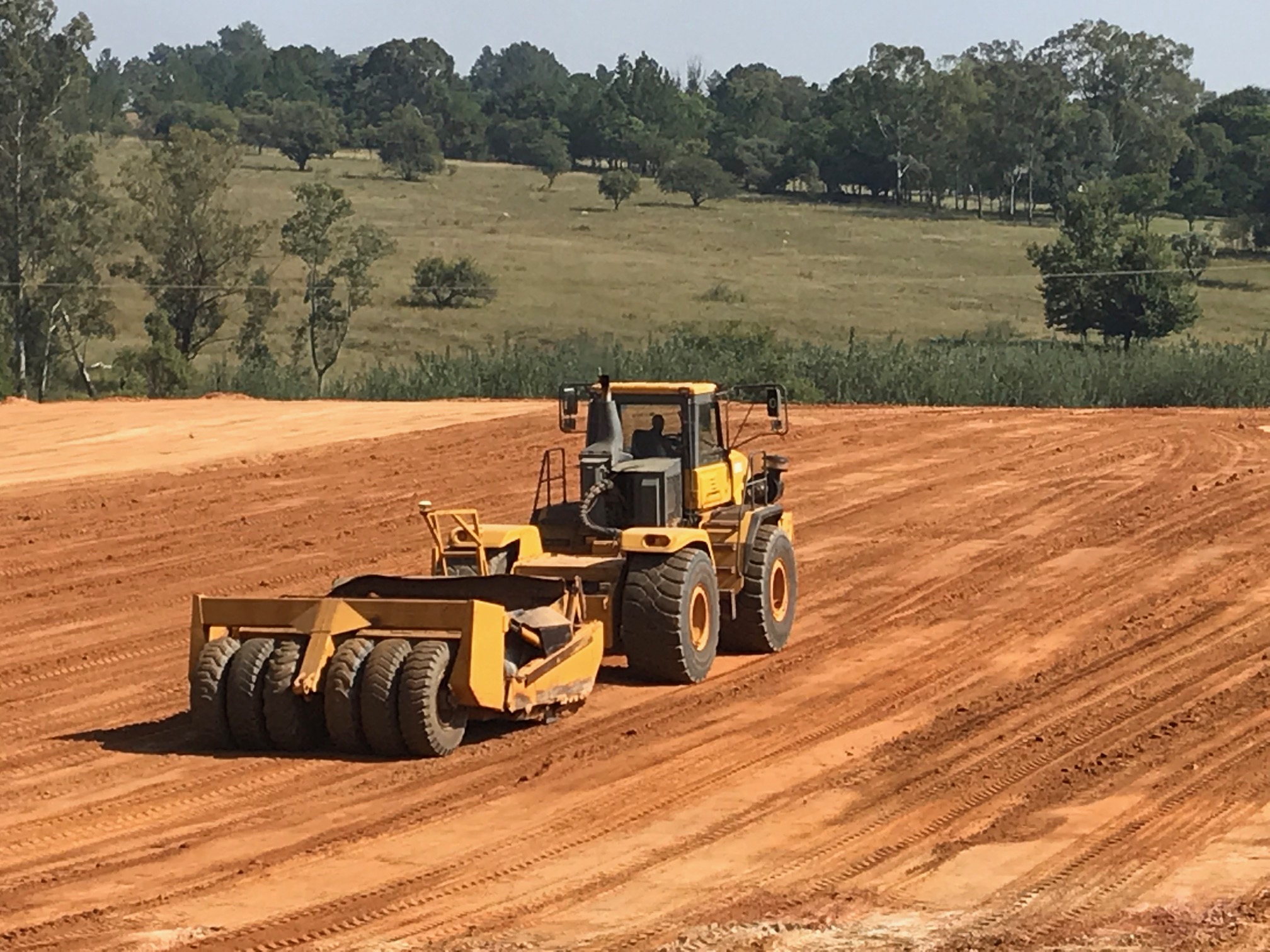 Earth Leveling & Site Preparation - Golden Archer Transport & General ...